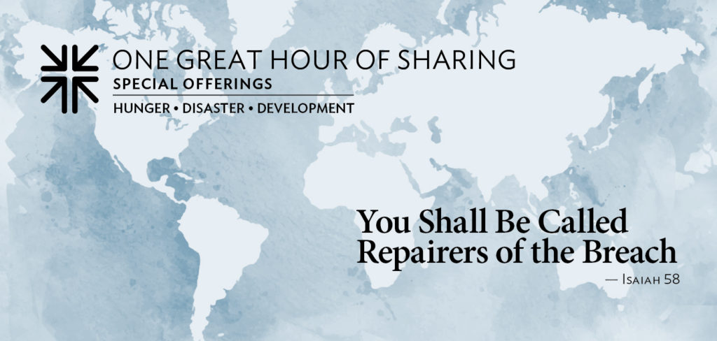 One Great Hour of Sharing - First Presbyterian Church Granbury