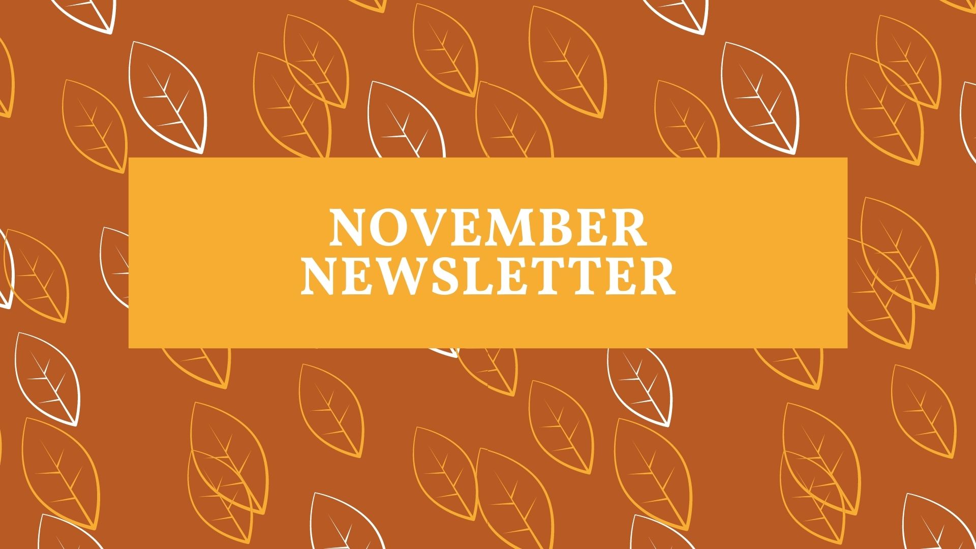 November Church Newsletter - First Presbyterian Church Granbury