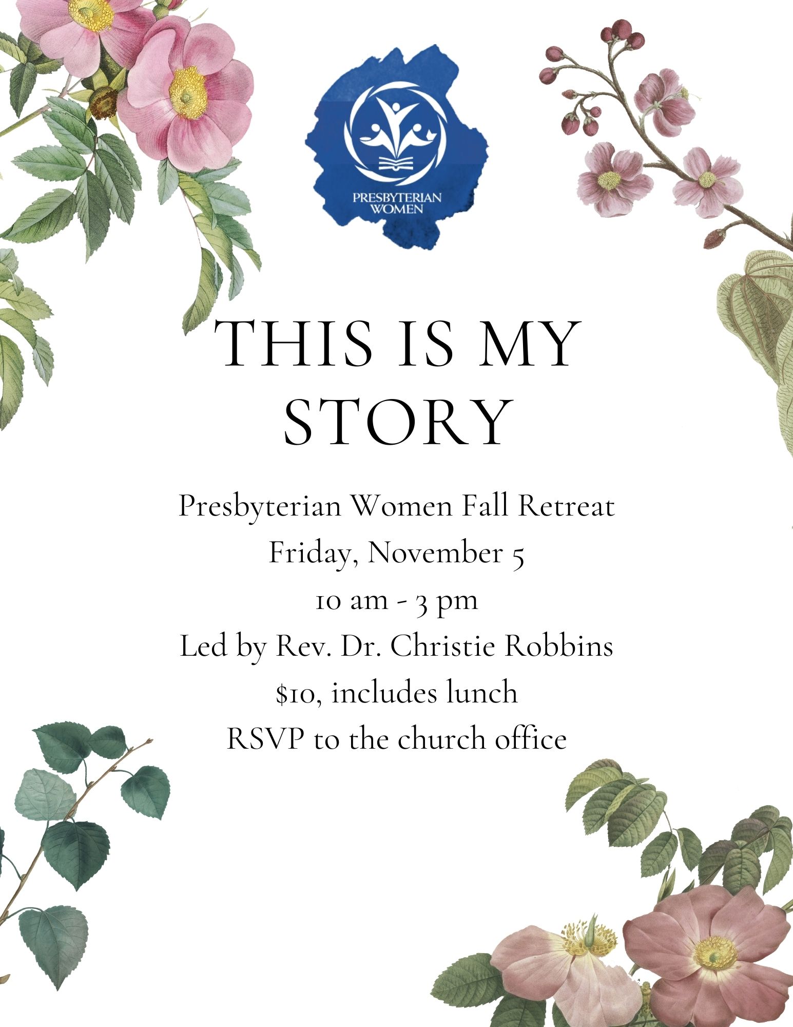 Presbyterian Women Fall Retreat - First Presbyterian Church Granbury